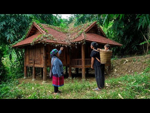 Tieu Dinh kindness was rewarded: The old woman helped them find a home to live in.