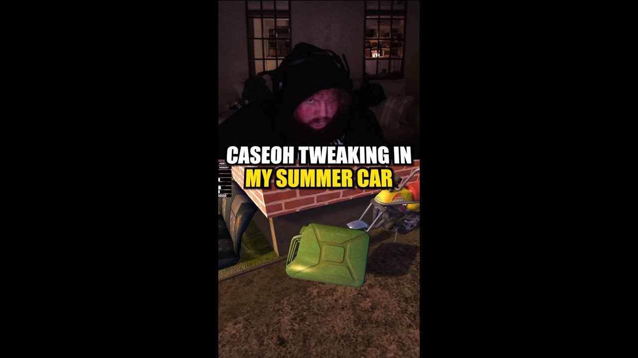 Caseoh Tweaking While Playing "My Summer Car" For The First Time 😭🚗 ...