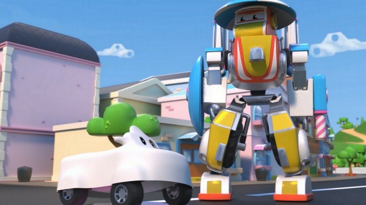 ROBOT CARS vs GHOST! - YouTube