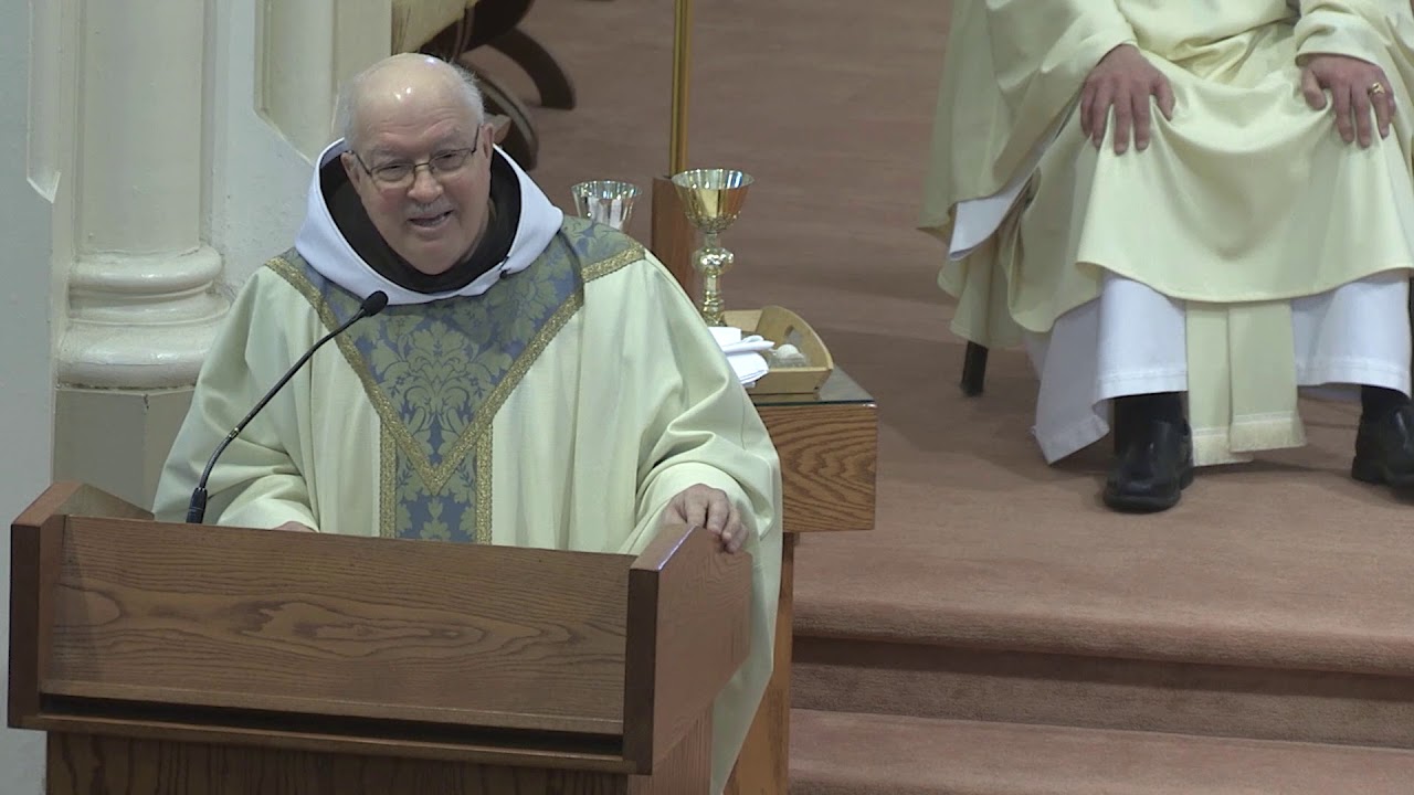 Homily at the funeral Mass for Fr. Alexander A. Di Lella, OFM. - YouTube