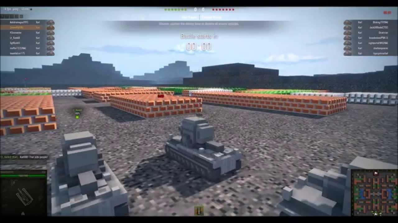 World of Tanks 8-bit, retro mode - YouTube