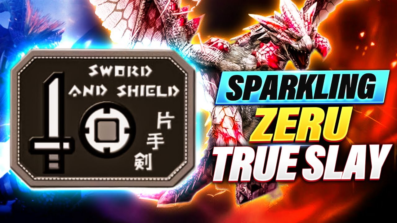 [MHF-Z] Sparkling Zerureusu - True Slay 8'19 | Sword and Shield - YouTube