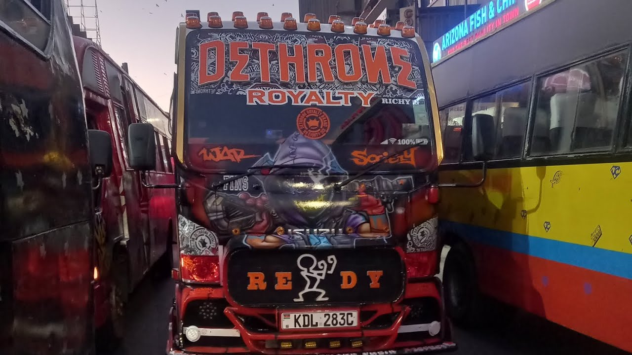 DETHRONE ROYALTY 🔥🔥 New Kiambu's Vibe #matatuculture #matatugalore # ...