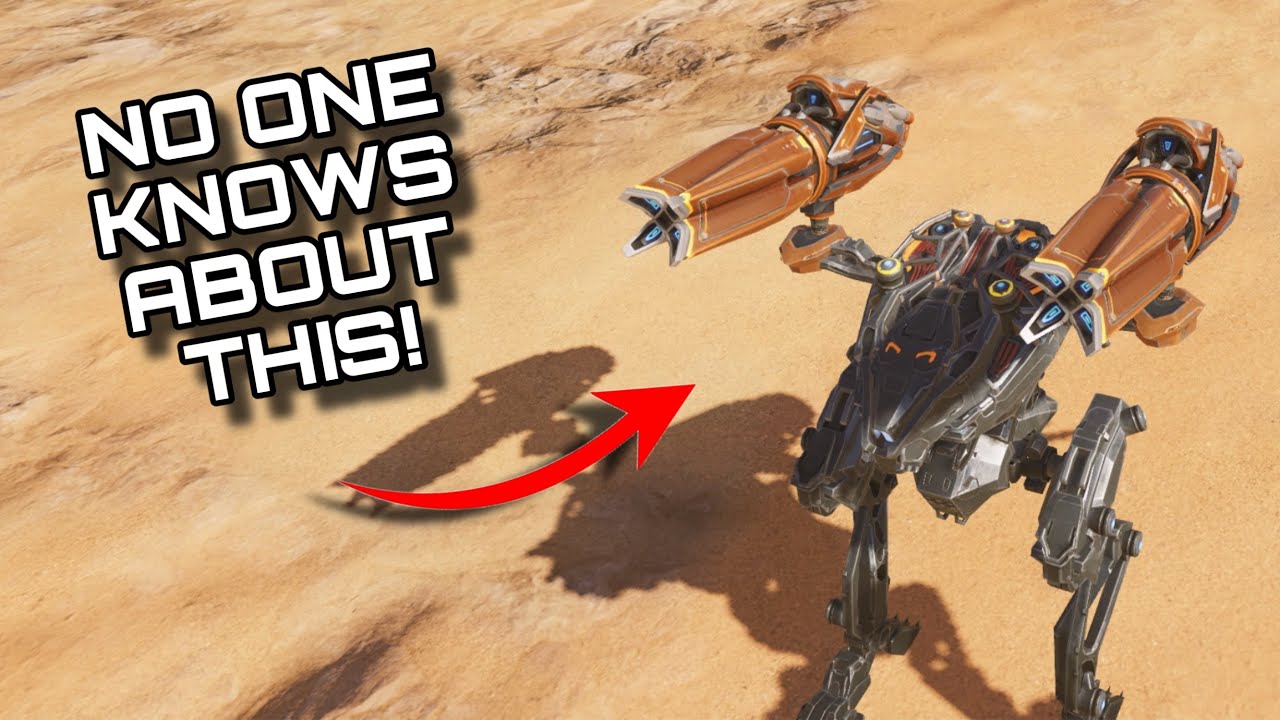 The Invisible Invincible Curie Bug (War Robots) - YouTube