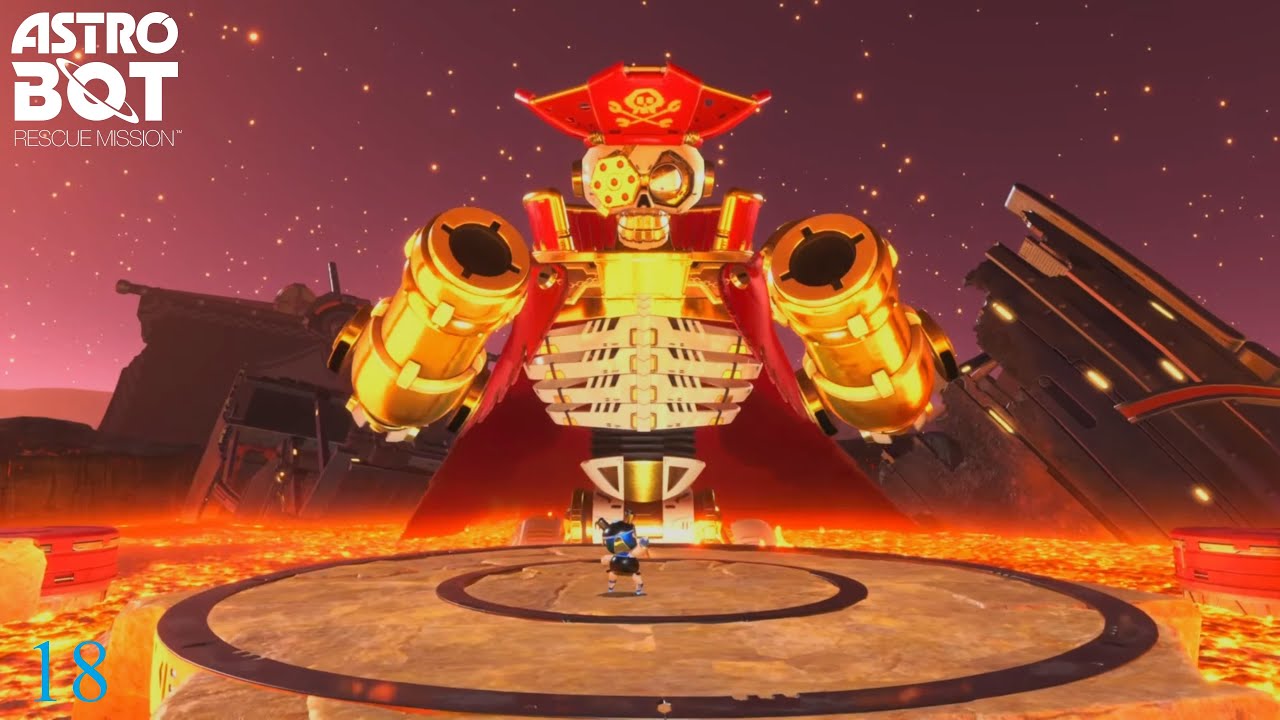 Astrobot Rescue Mission Gameplay ITA PS5 - 18: Capitan Shortfuse - YouTube
