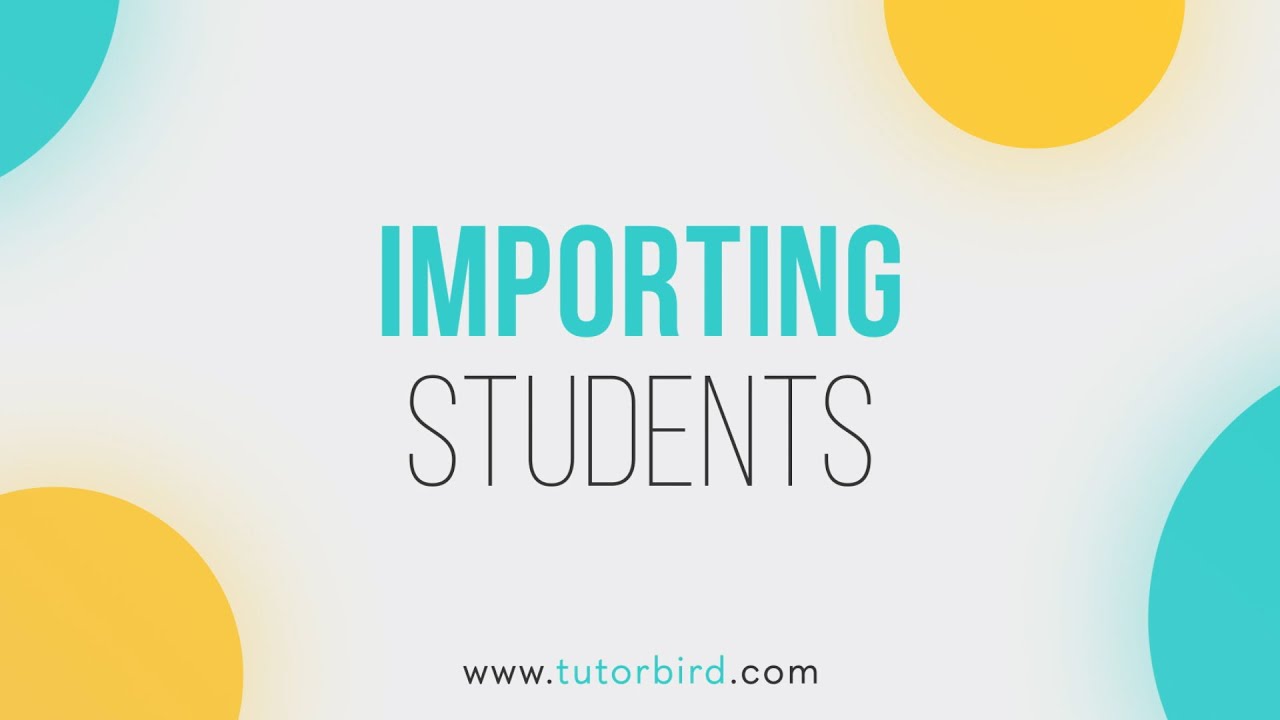 Importing Students - YouTube