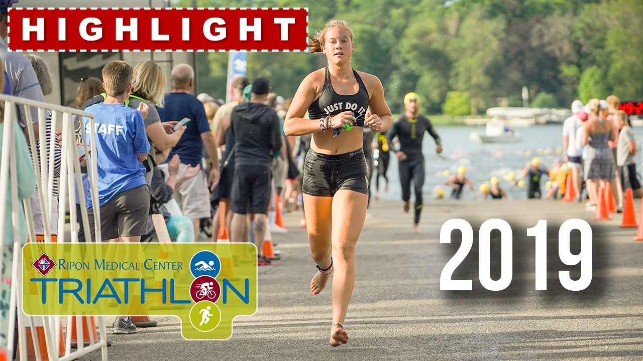 2019 Ripon Medical Center Triathlon Highlight - YouTube