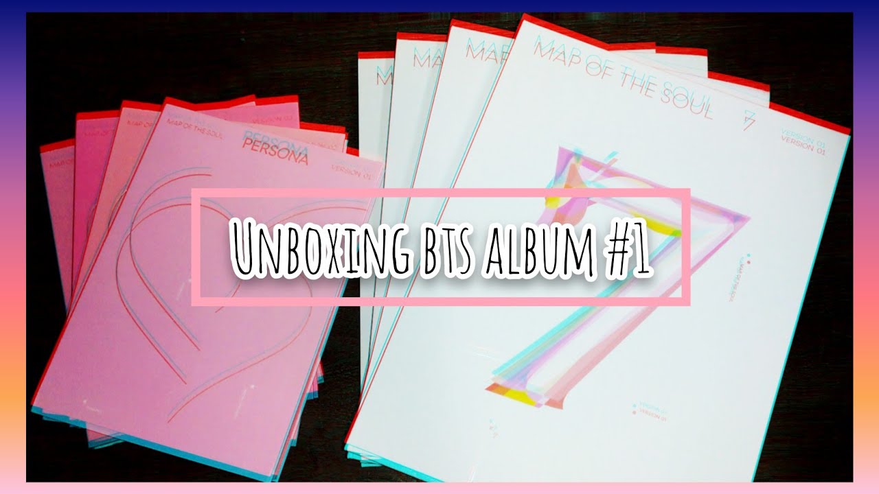 Unboxing BTS albums #1 | current collection - YouTube