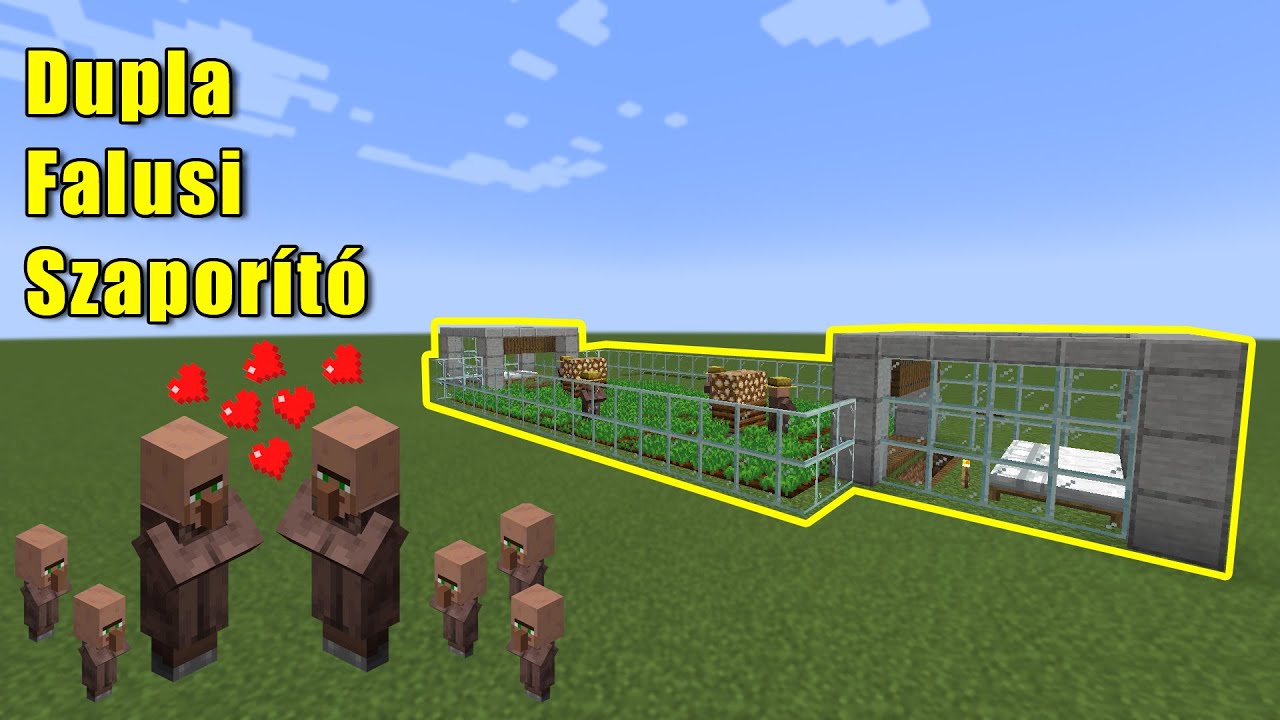 Dupla falusi szaporító | Minecraft Tutorial Magyarul | 1.19.3 Java ...