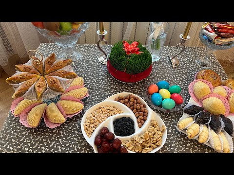 Bayram sufresi.Butun xalqimi Novruz bayrami munasibeti ile tebrik edirem