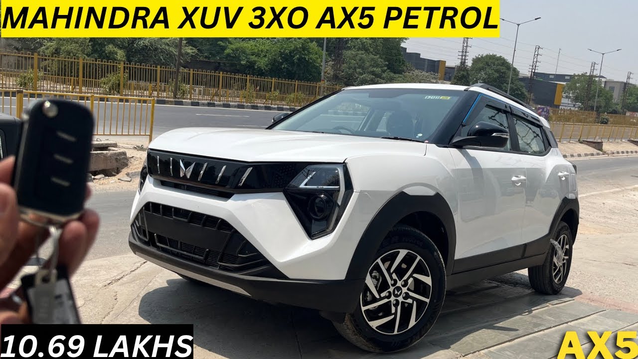New 2024 XUV 3XO AX5 Petrol Manual Review | @ 10.69 lakh | XUV3XO AX5 ...