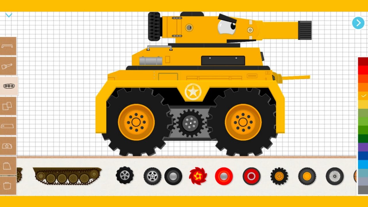 Labo Tank-Military | Big Wheelie Tank V2 - YouTube