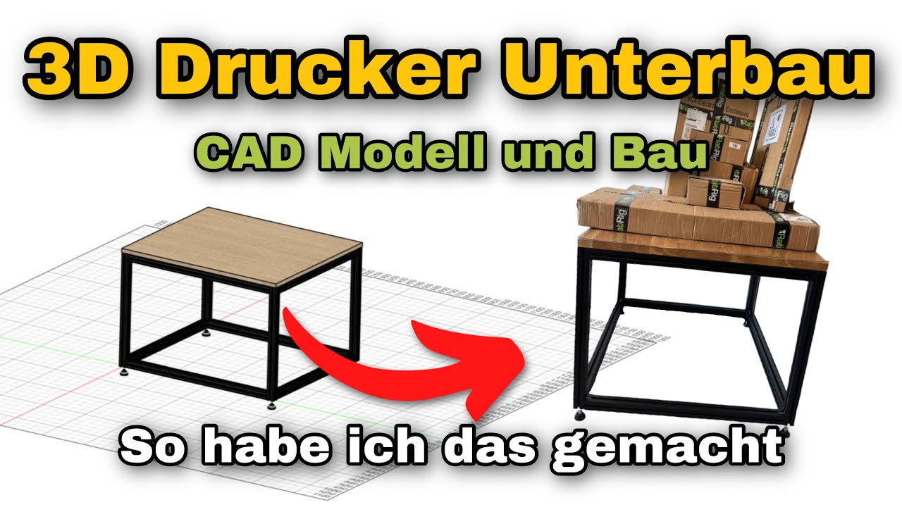 3D Drucker Regal selber bauen - vom CAD Modell bis zum fertigen ...