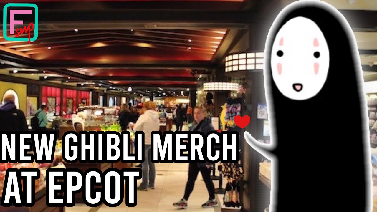 NEW Ghibli Studio Merch at Mitsukoshi Epcot - YouTube