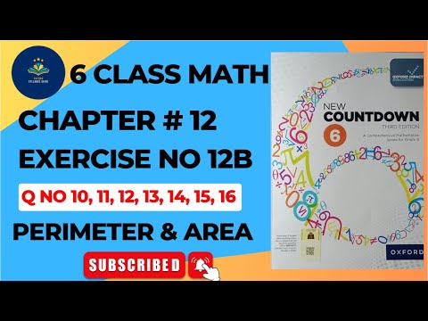 Class 6 Math | Chapter 12 | Exercise 12B Q No 10-16 || New countdown ...