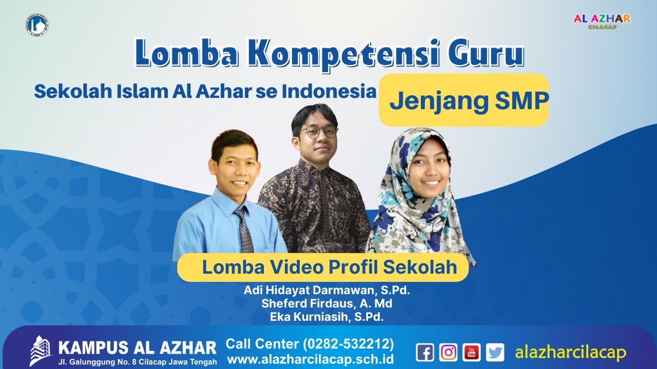 LKG Video Company Profile SMP Islam Al Azhar 15 Cilacap - YouTube