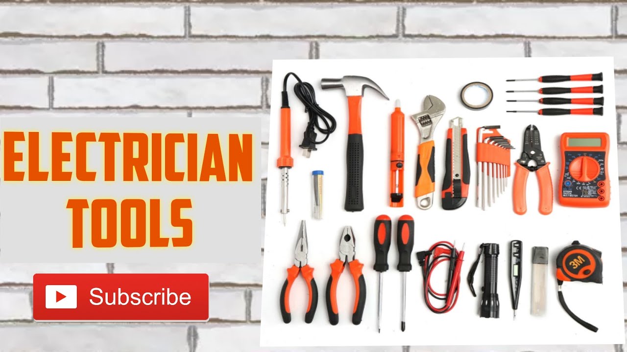 Electrician Tools List