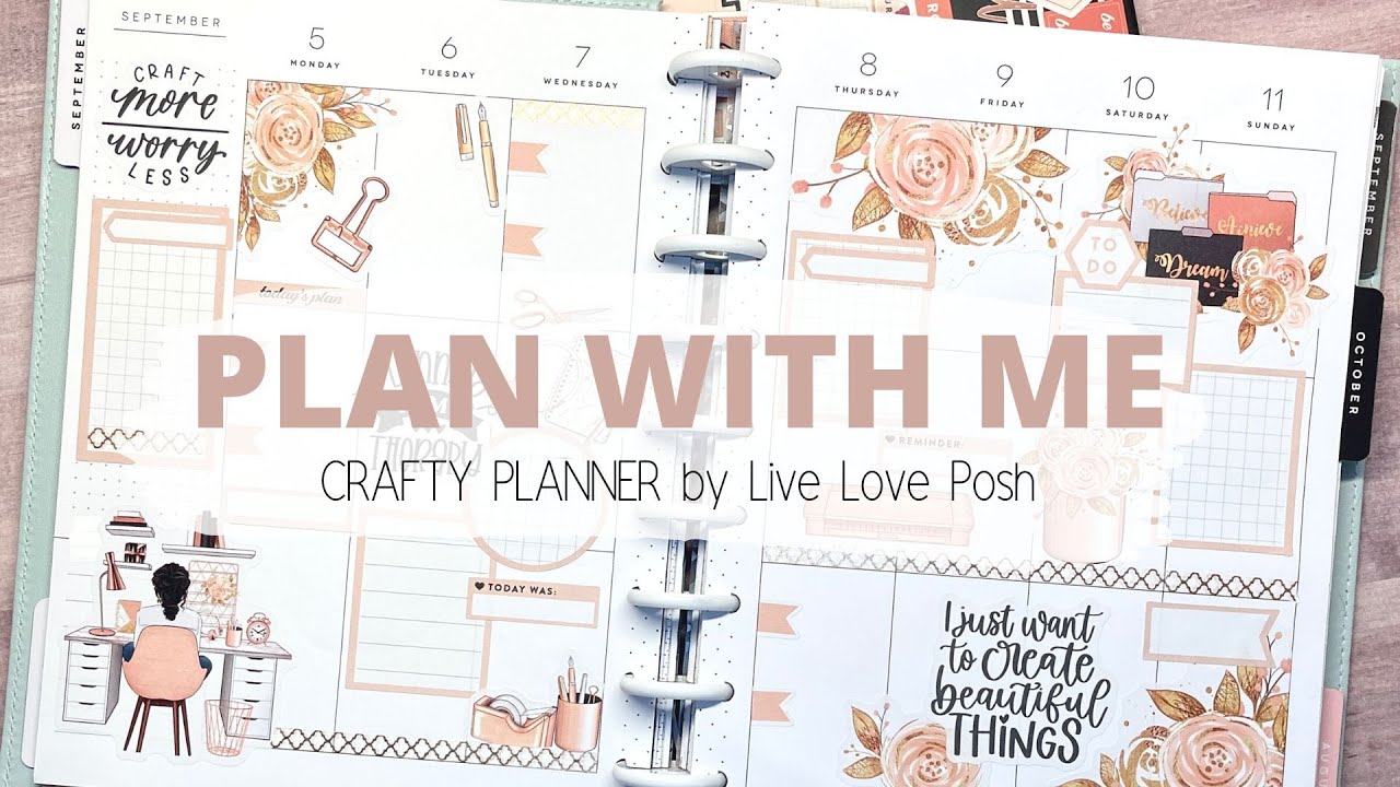 PLAN WITH ME - CLASSIC VERTICAL HAPPY PLANNER - CRAFTY PLANNER BY LIVE ...