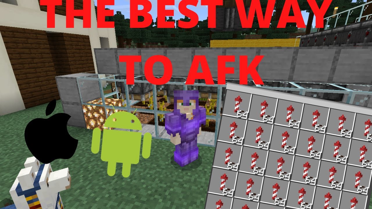 Top 5 Tips And Tricks For When You Go AFK In Minecraft Pocket Edition ...