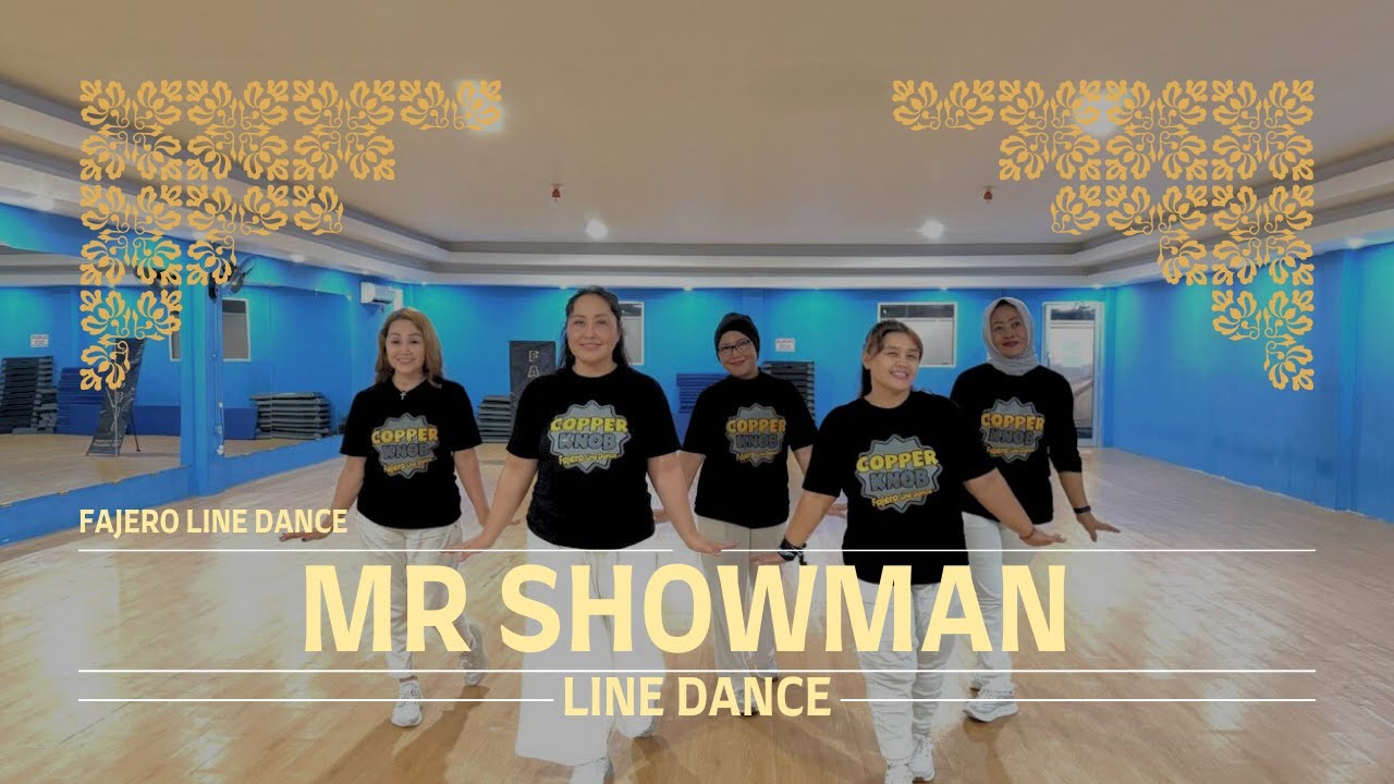 Mr Showman Line Dance || Choreo : Rob Fowler (ES) - November 2024 - YouTube