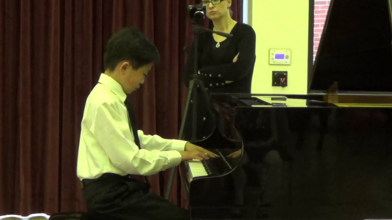 Consolation by R. Vandall Matthew Kim, 12, 6 m. exp - YouTube