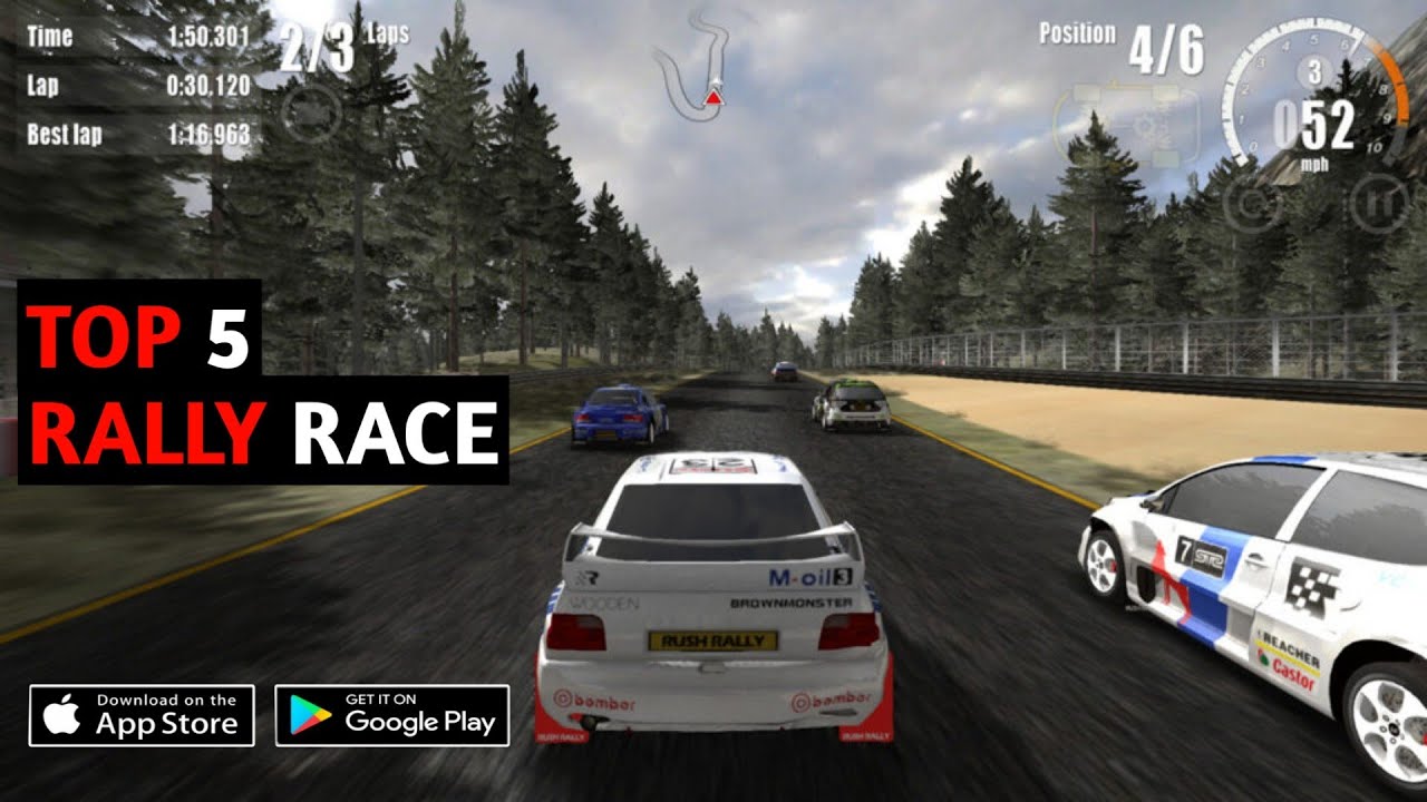 Top 5 Rally Racing Games for Android & iOS 2021 - YouTube