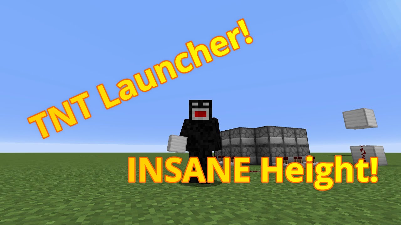 Redstone Tutorial: TNT Player Launcher | Minecraft - YouTube