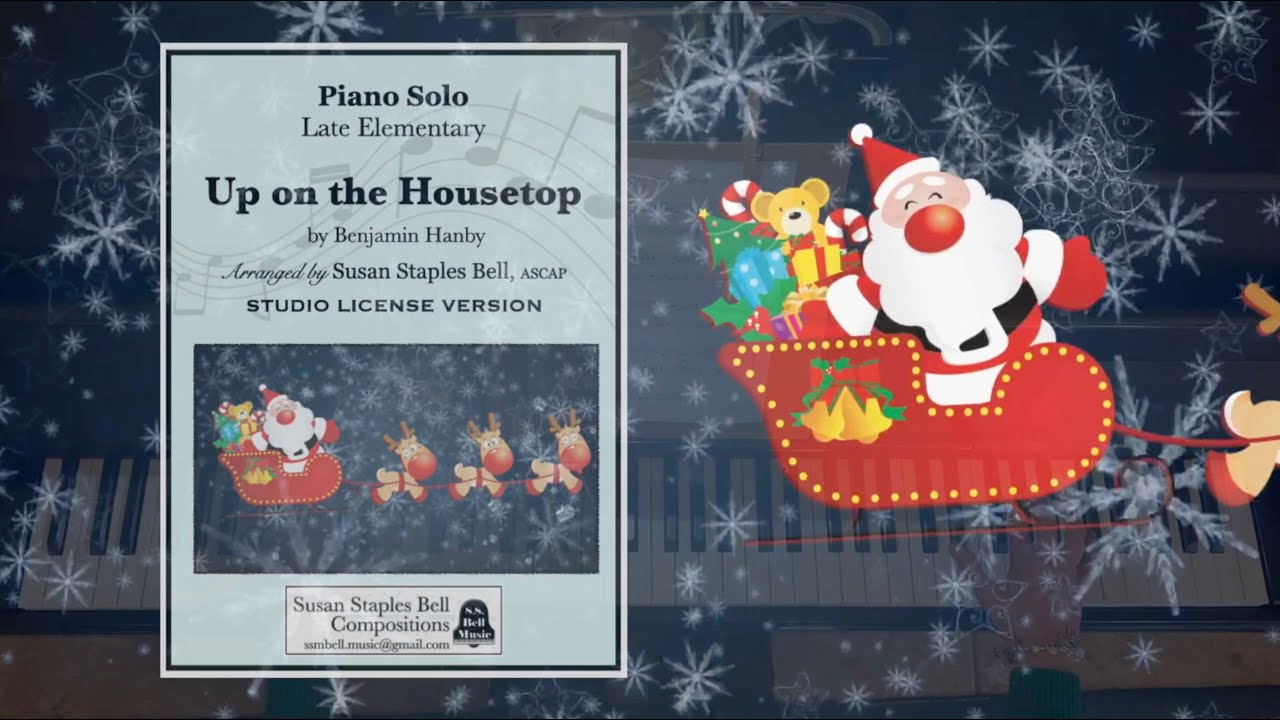 Up on the Housetop, Easy Piano for Christmas Fun! - YouTube