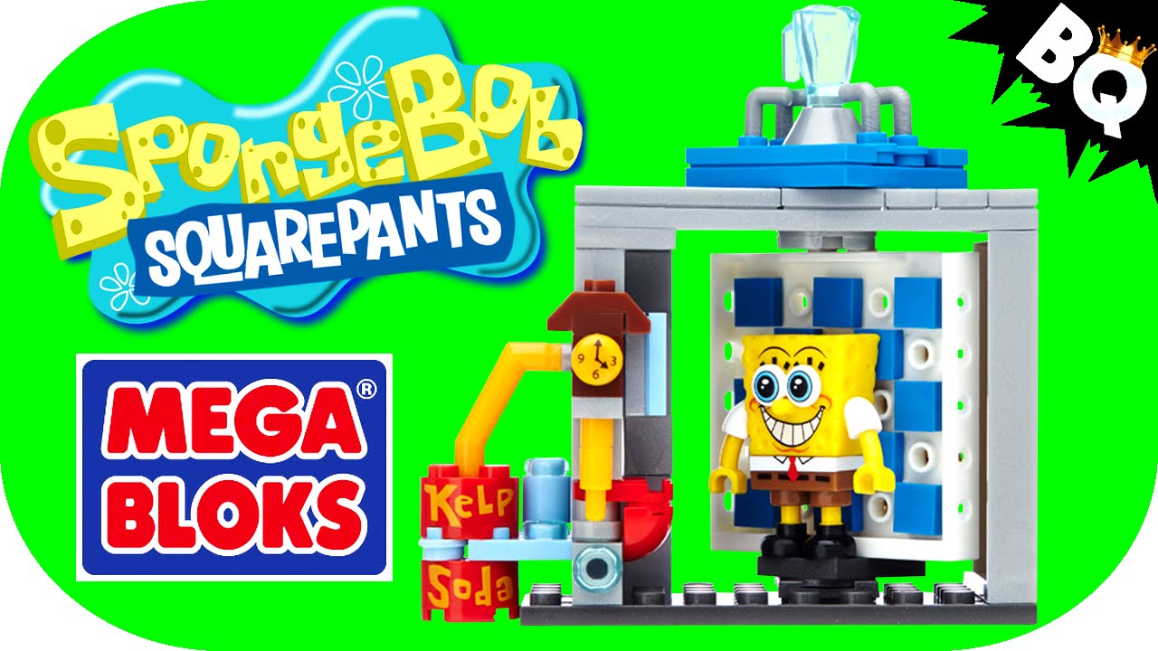SpongeBob SquarePants Photo Booth Time Machine Mega Bloks Review ...