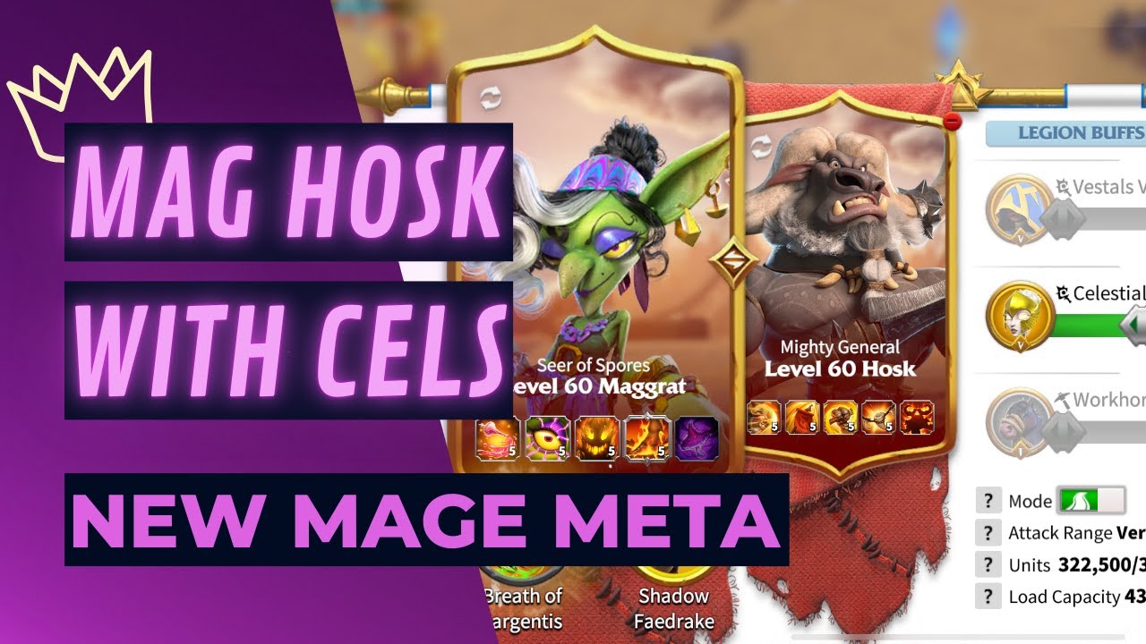 MAGGRAT HOSK WITH CELESTIALS - NEW MAGE META FT. MURDA | CALL OF ...