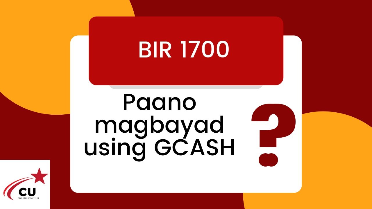 For Employees: BIR 1700 How to pay using GCASH - YouTube