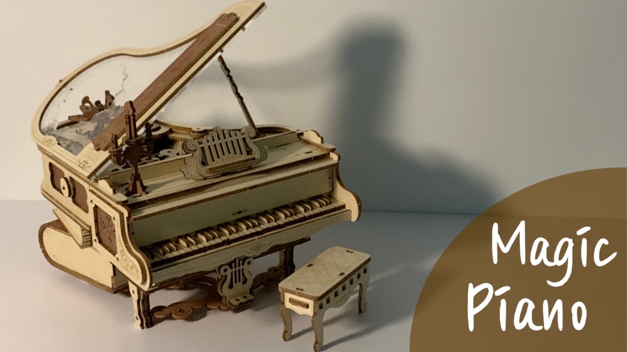 [ a moving keyboard | 움직이는 건반🎹] Diy Miniature Magic Piano l 미니어처 매직 피아노 ...
