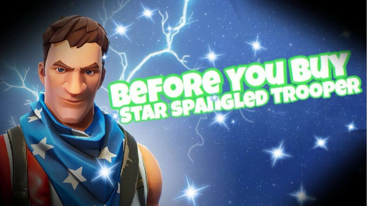 Star Spangled Trooper Skin | Before You Buy | Fortnite Battle Royale ...