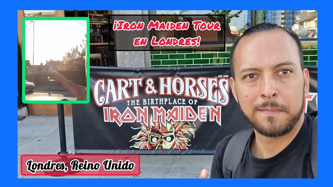 Iron Maiden Tour en Londres: Cart & Horses y Eddie The Head's Lamppost ...