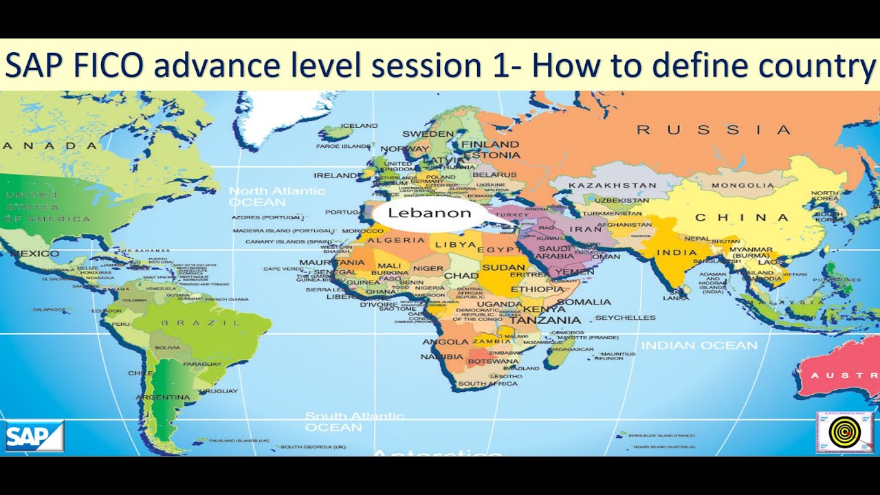 SAP FICO module advance level session 1-How to define country ? - YouTube