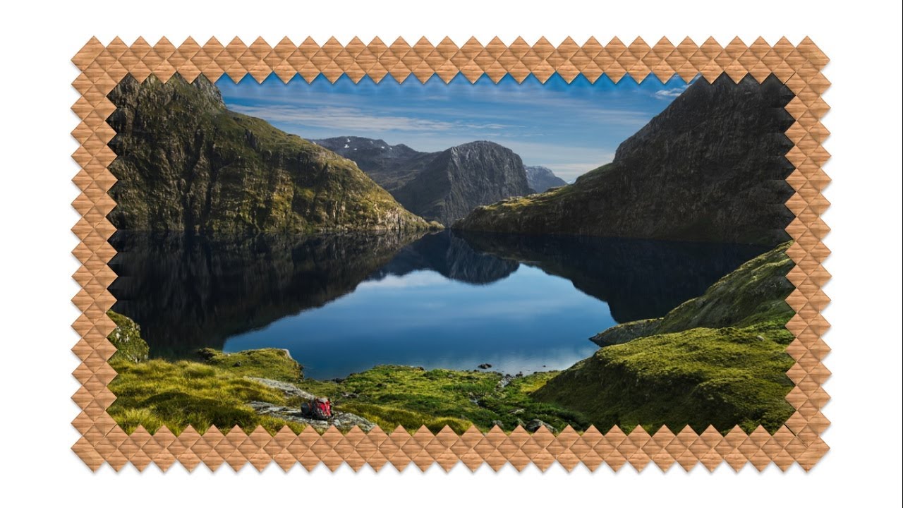 Photo Frame Design in PowerPoint 2021 - YouTube