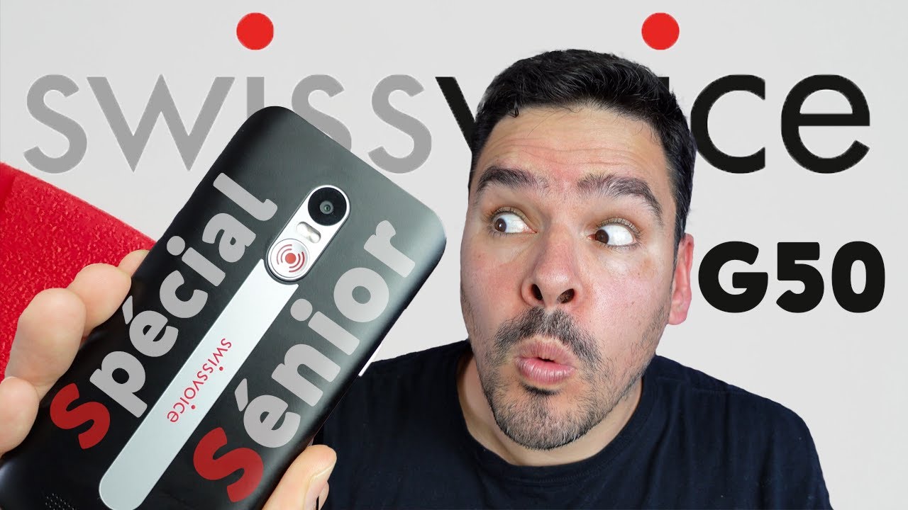 SMARTPHONE SENIOR SWISSVOICE G50 - Le téléphone portable conçu pour les ...