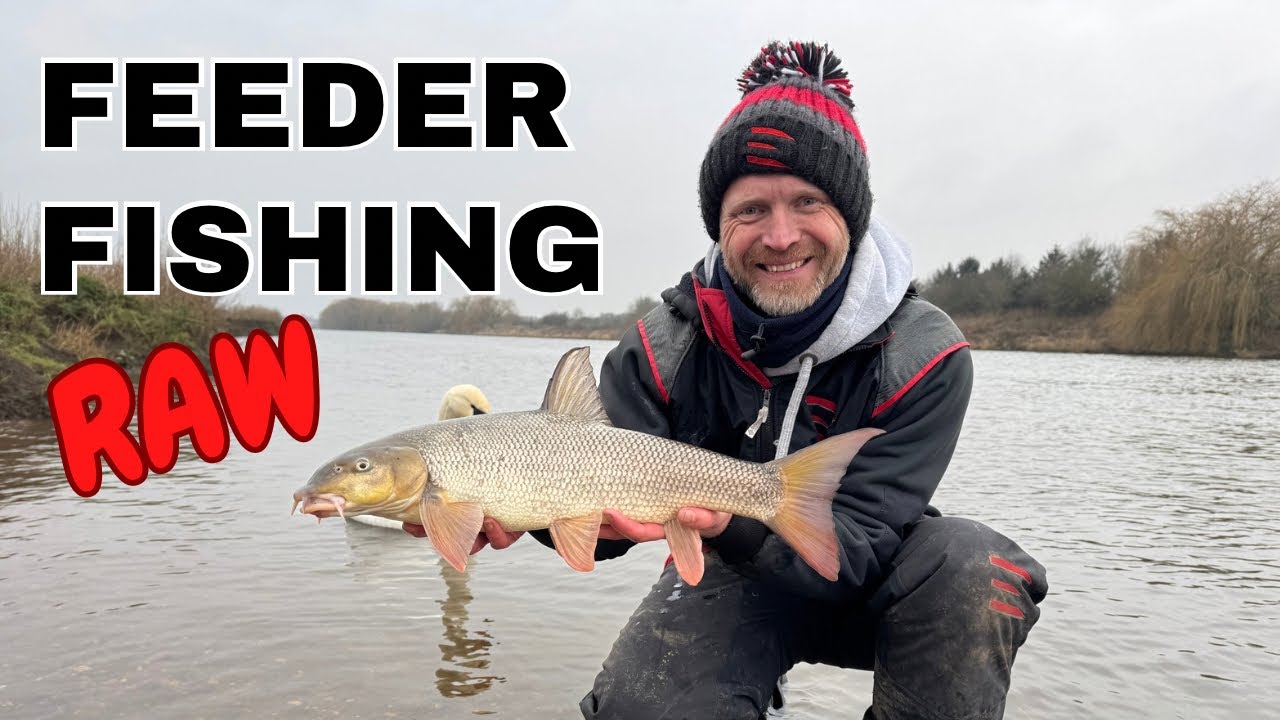 RIVER FEEDER FISHING RAW!!! - Lee Kerry, Rob Wootton day out fishing ...