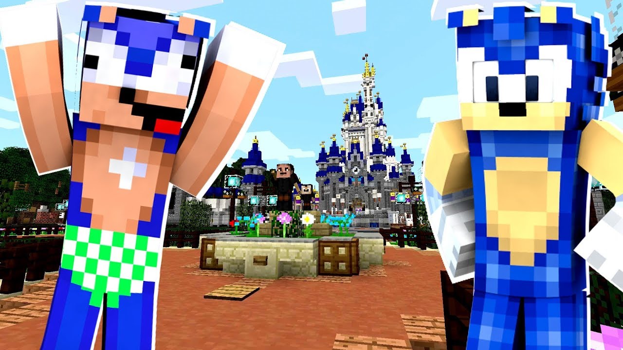 Minecraft Sonic The Hedgehog - Baby Sonic Goes To Disney World! [91 ...