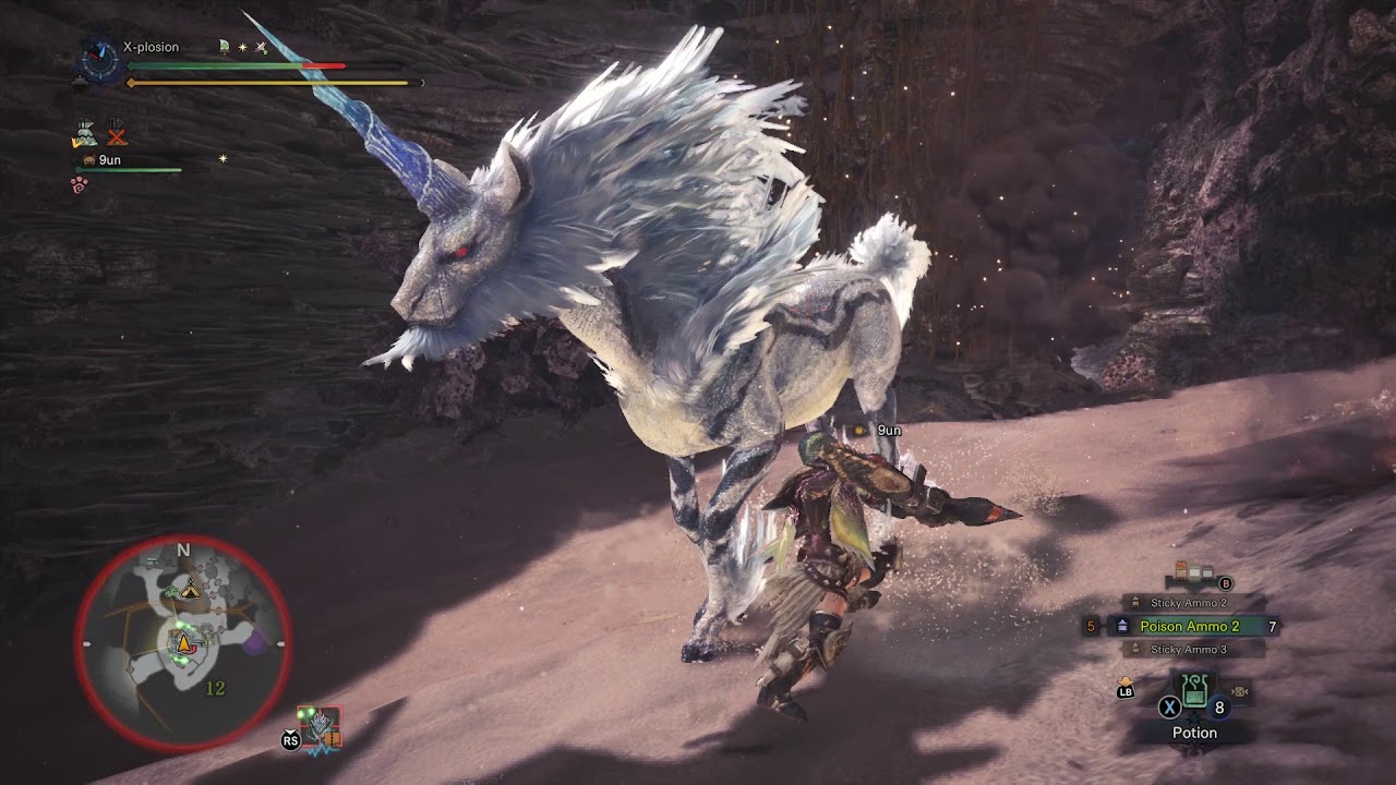 Melee Light Bowgun : High Rank Kirin - YouTube