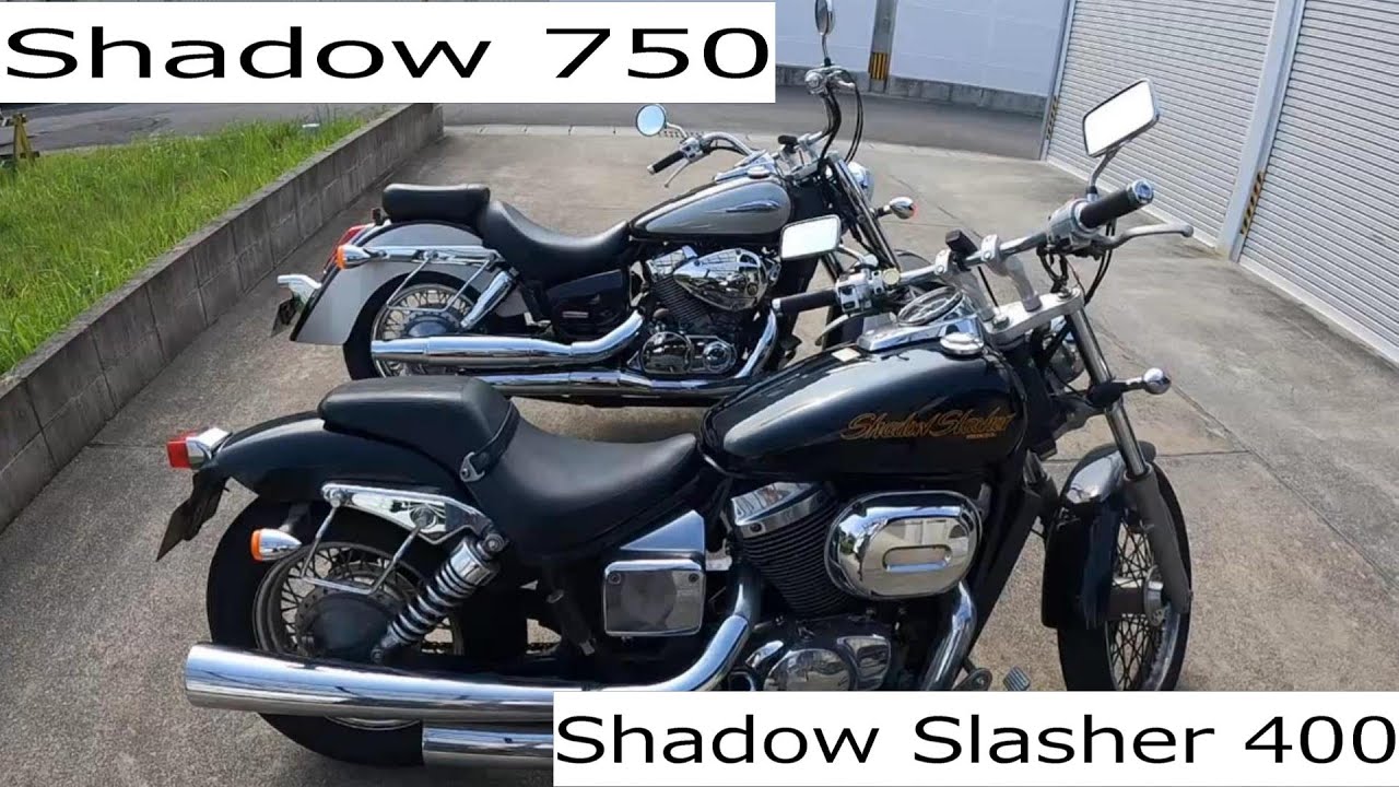 【Shadow 750】【Shadow Slasher 400】 - YouTube