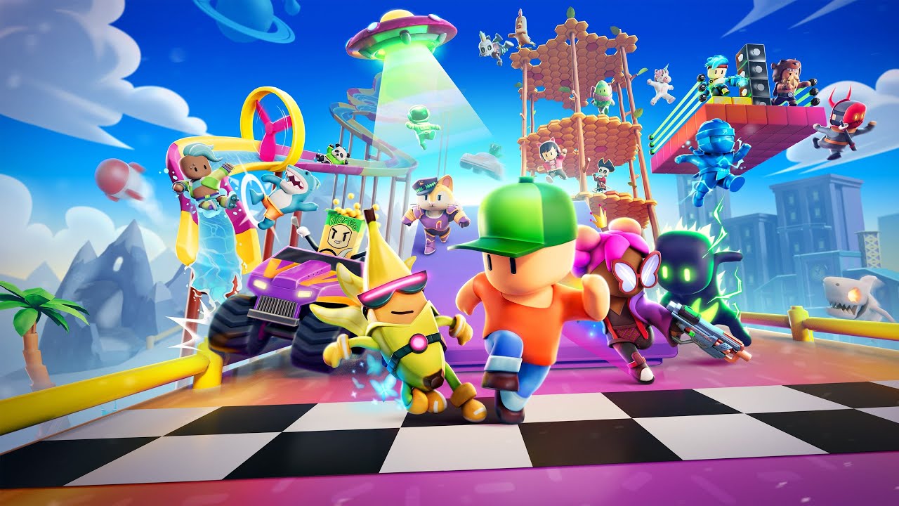 STUMBLE GUYS DI PAGI MINGGU YANG BAIK.. - YouTube