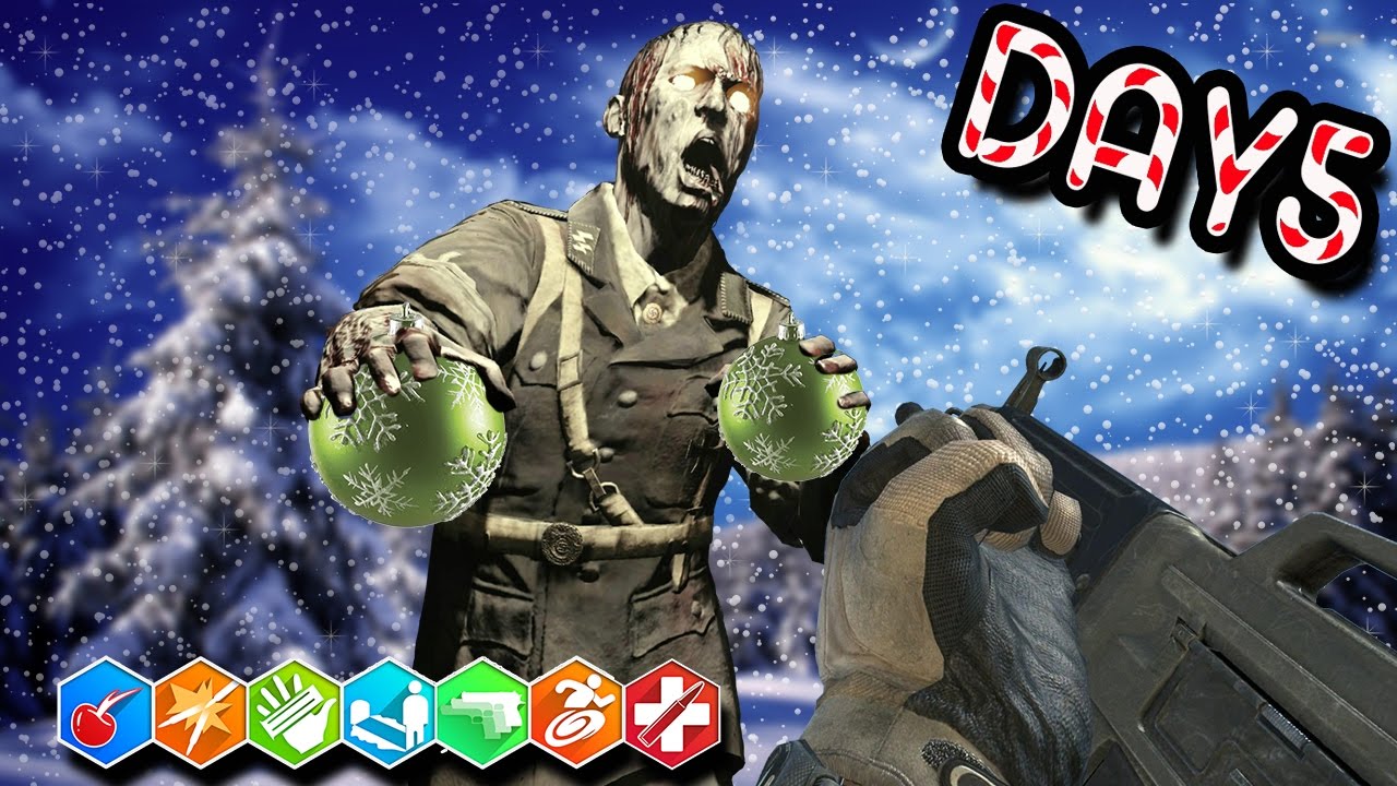 12 Days of Xmas DAY 5 "SNOWY ORNAMENT" (Call of Duty Custom Zombies ...