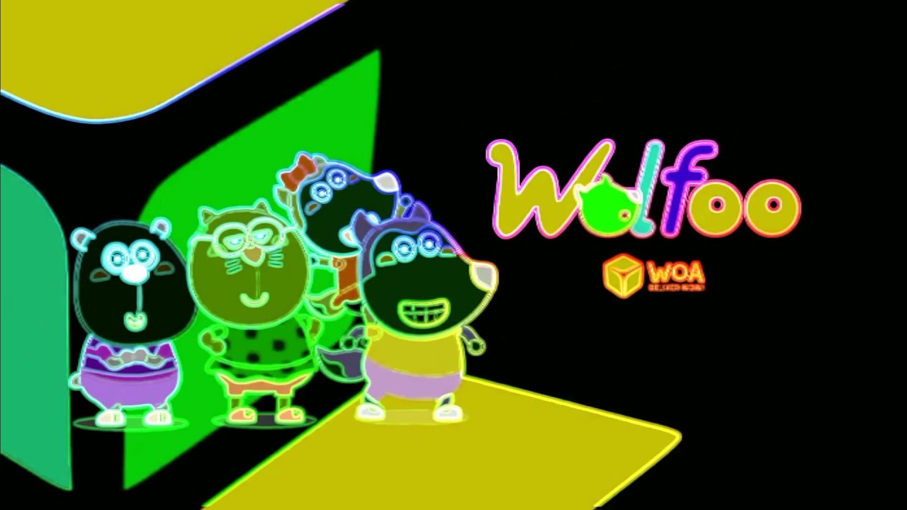 Wolfoo Family Amazing Different Color And Neon Intro Effects 2022 [MUST ...