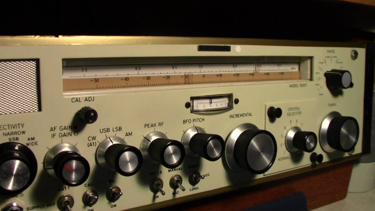 Gander NFLD ATC Eddystone 1830/1 - YouTube