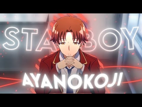 Ayanokoji - Starboy Edit - YouTube