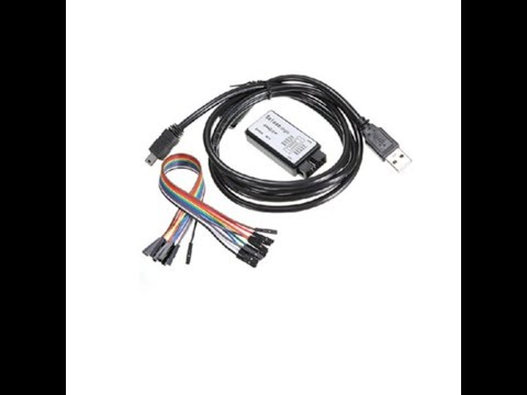 USB SALEAE 24M 8CH logic analyzer 24M 8 channel buffer support 1 1 16 Data line