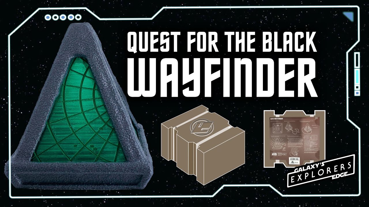 The quest to find the infamous black Wayfinder continues at Disneyland ...