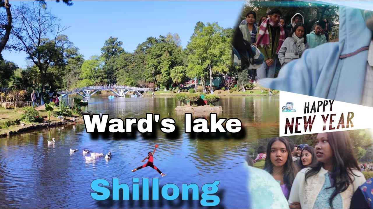 Visiting Ward's Lake in Shillong during winter in Meghalaya in 2024 was ...