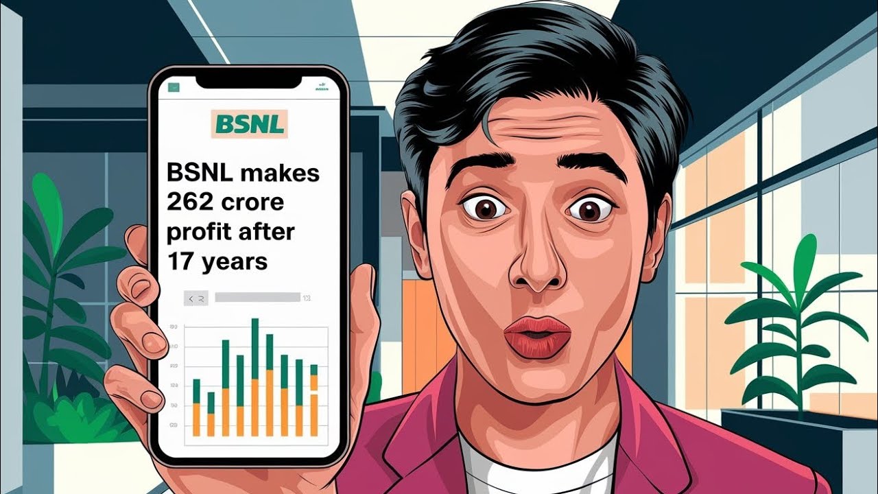 BSNL Makes 262 Crore Profit After 17 Years! - YouTube